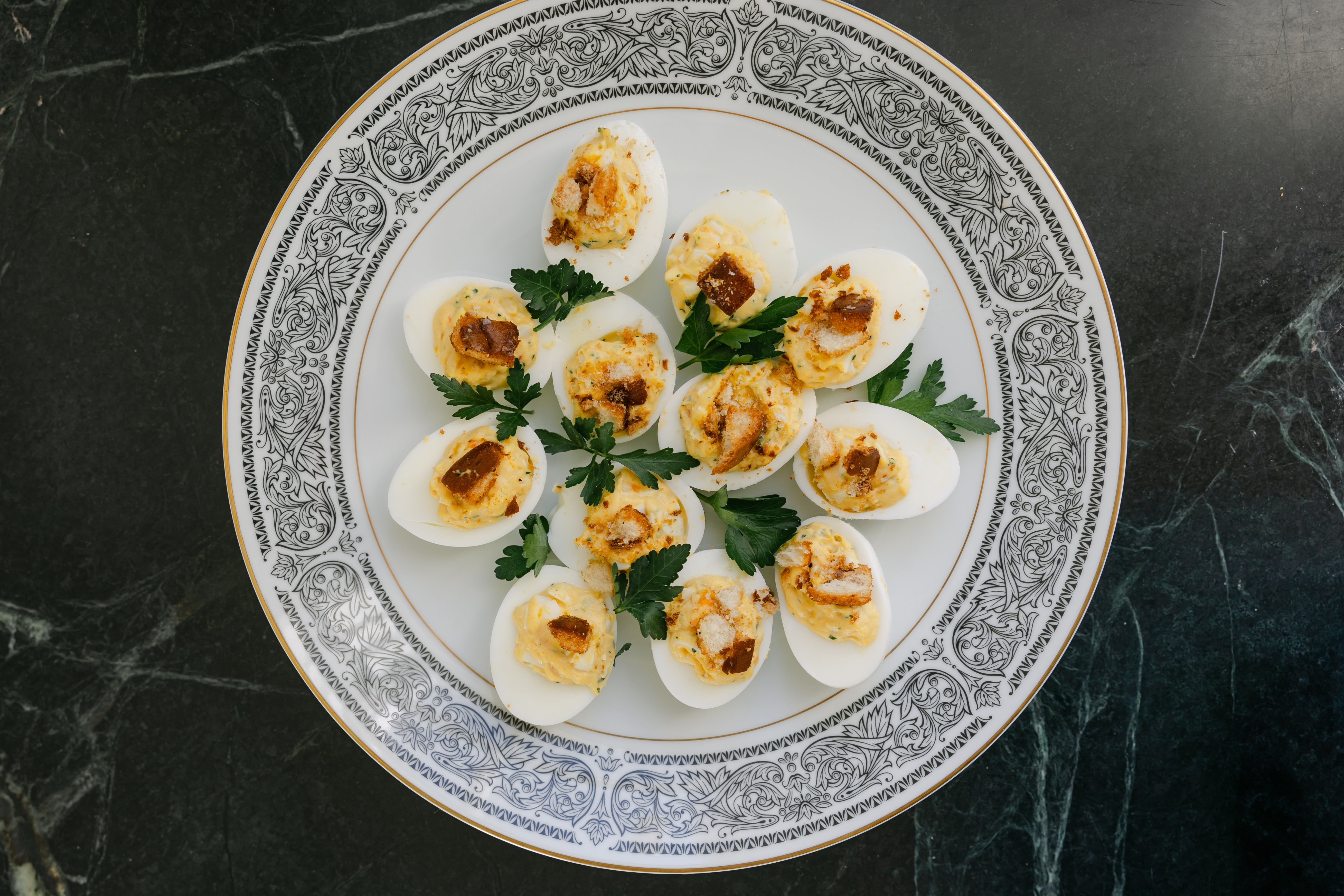 "A Master of Entertaining" Deviled Eggs – Magnolia and Moonshine